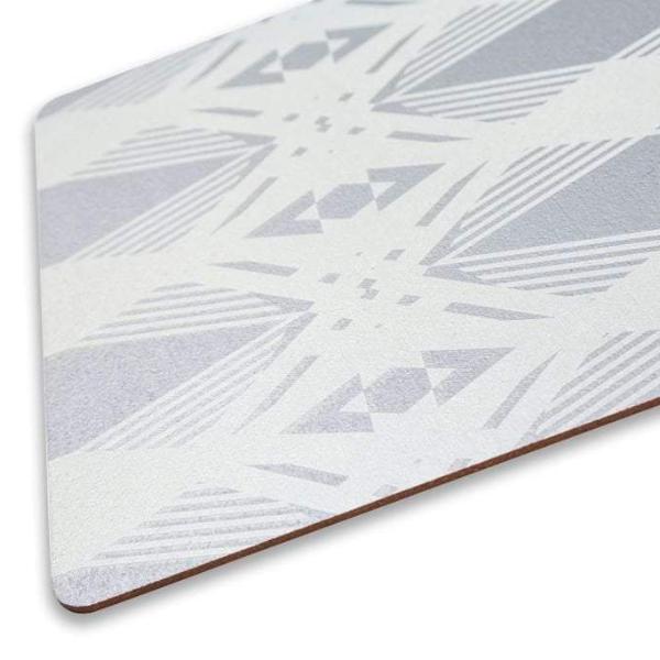 Cork Table Mat, Geometric (Set of 6) | Inclusive Trade